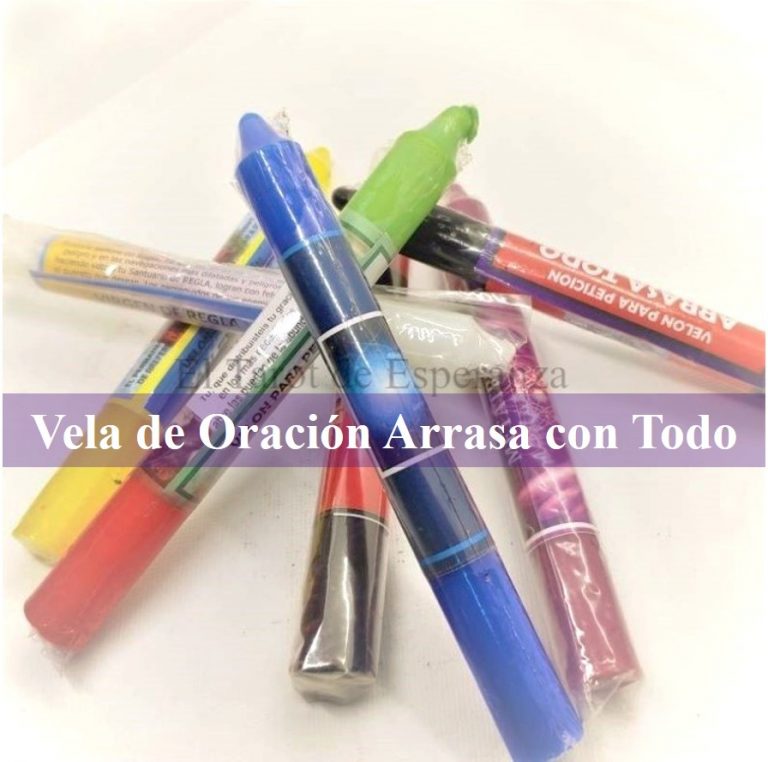 Vela de Oración Arrasa con Todo | El Tarot de Esperanza